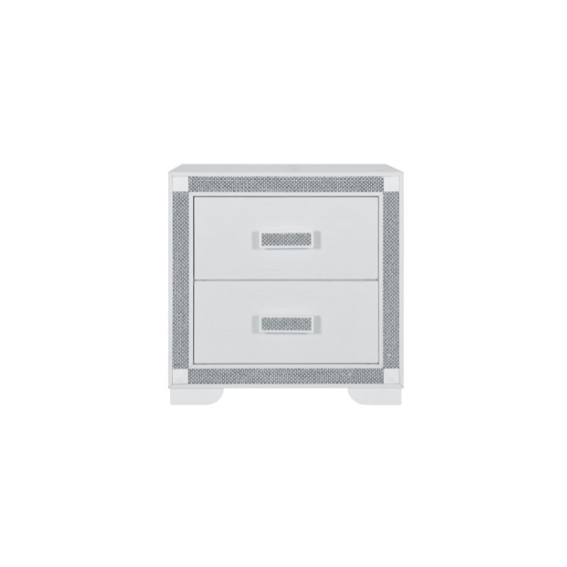 Soleil - Nightstand - White by Global Furniture USA | Cozyliving Furniture