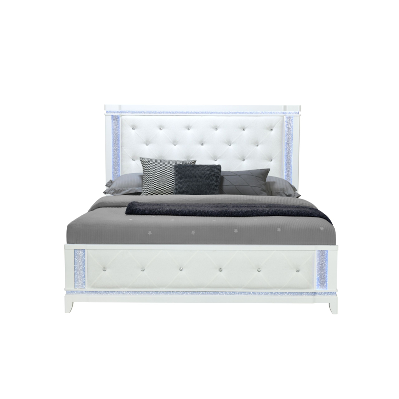Buy Aline - King Bed Headboard With LED at Cozy Living Furniture, Coram, NY