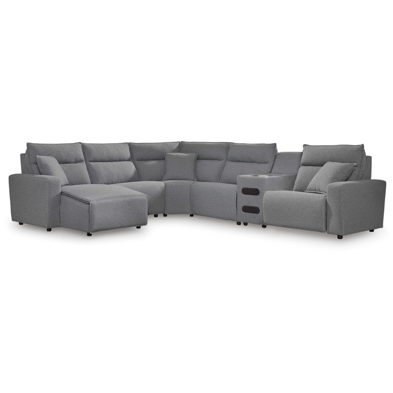 65906S29 - CozyMax II 6-Piece Power Reclining Sectional With LAF Chaise ...